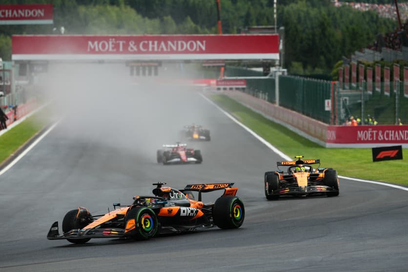 Piastri supera a Norris y lidera 1-2 de McLaren en el GP de Bélgica; Colapinto es 19° - Noticia ...