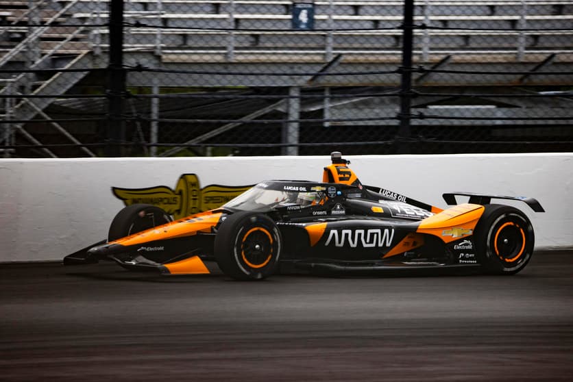 O'Ward lidera accidentada práctica previa a clasificación de las 500 ...