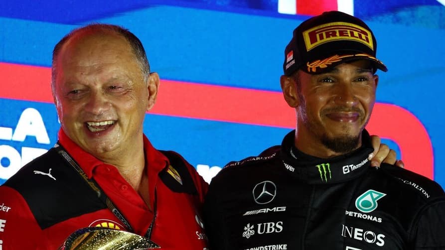 Ferrari programa debut de Hamilton con un coche de F1 2022 en test ...