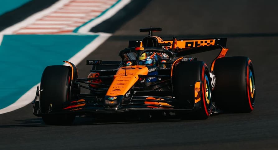 Piastri lidera nuevo doblete de McLaren en la FP3 del GP de Abu Dhabi; Colapinto es 20 ...