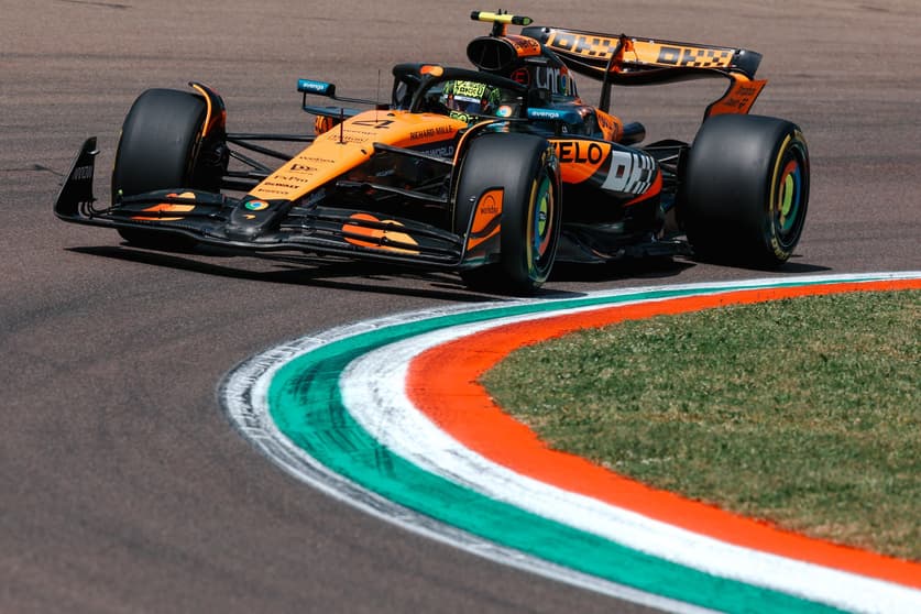 Norris supera a Piastri en otro 1-2 de McLaren en FP3 de Emilia Romaña; Colapinto es 18 ...