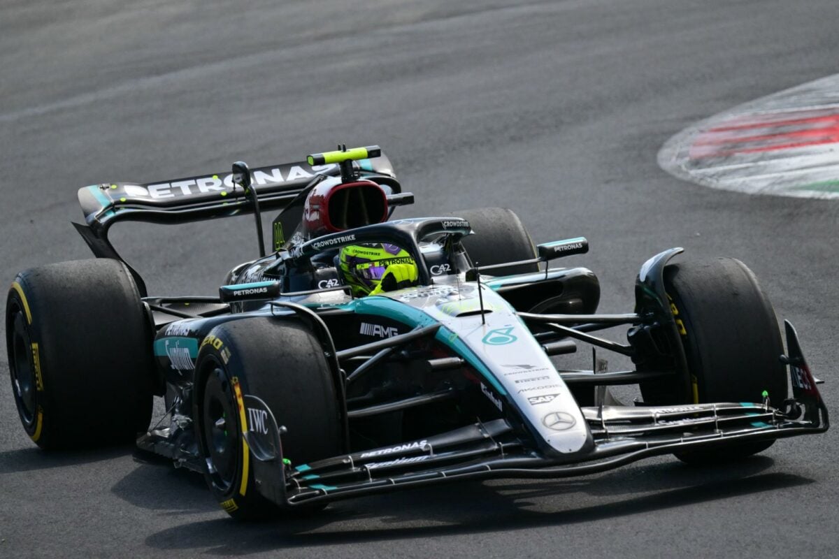 Hamilton reflexiona sobre el final de la era Mercedes: «Un momento ...