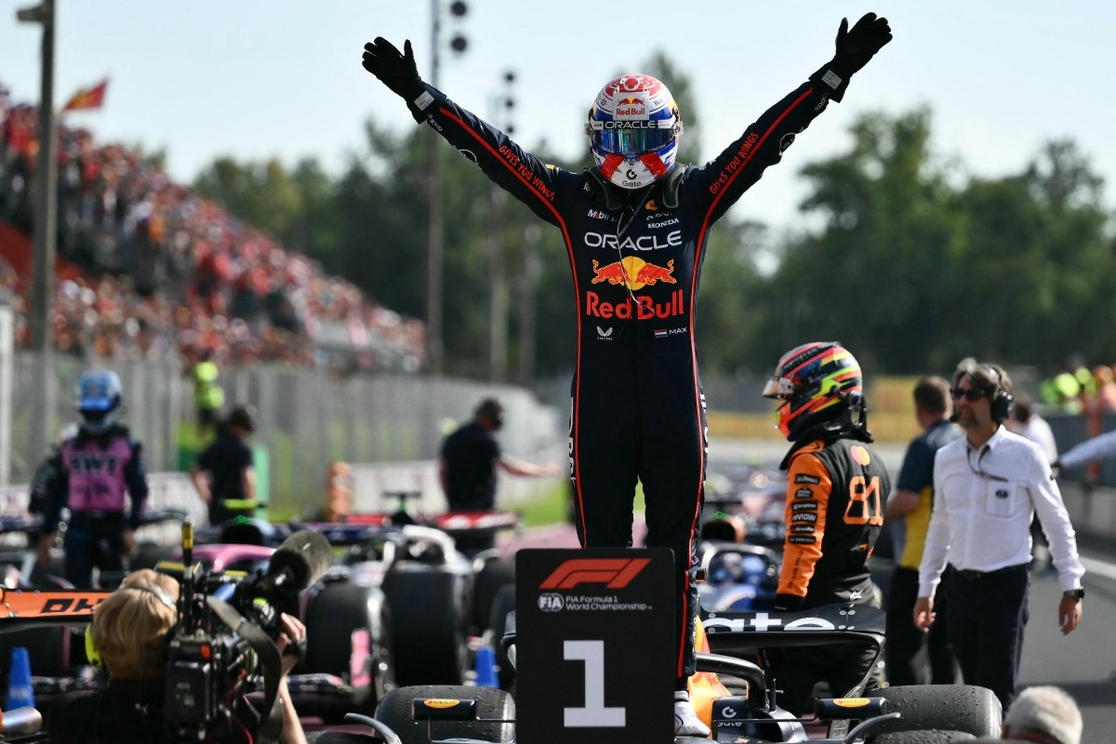 Verstappen minimiza dominio en Italia y dice que la fuerza de Red Bull «depende de la pista ...