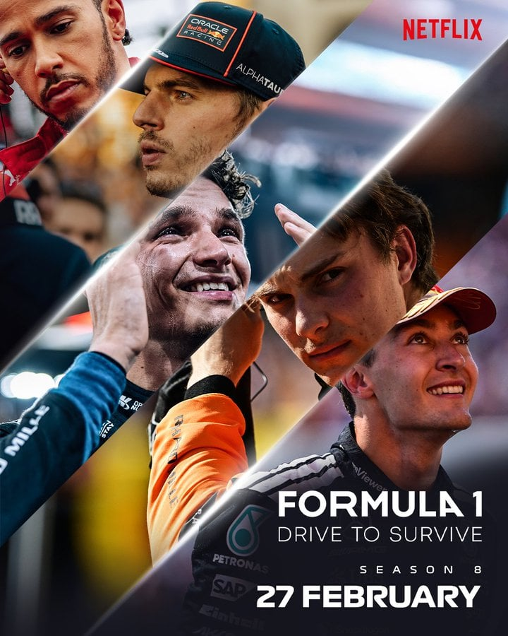 F1 y Netflix anuncian fecha de estreno de la 8ª temporada de Drive to ...